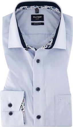 Olymp Olymp, Herren, Shirts, Blau, 6XLGr&ouml;&szlig;e