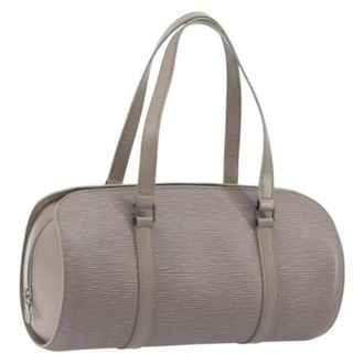 Louis Vuitton Pre-owned Cuir sacs-louis-vuitton - Femme - Pre-owned - Gris - Taille: ONE Size