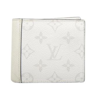 Louis Vuitton Portefeuille Pliable Taigarama doccasion - Homme - Pre-owned - Blanc - Taille: ONE Size