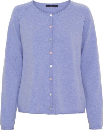 BTF-CPH Feinstrick-Kaschmir-Cardigan - - Knitwear - Damen - Blau - XS