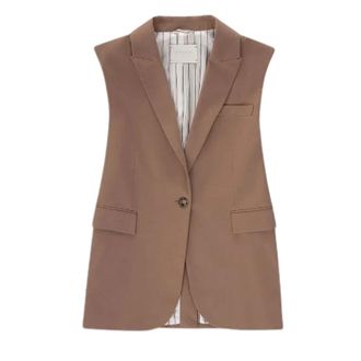 Circolo 1901 Weste Einreiher - - Jackets - Damen - Braun - XS