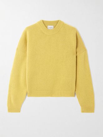Le Kasha Pull En Cachemire Biologique Anong - Jaune