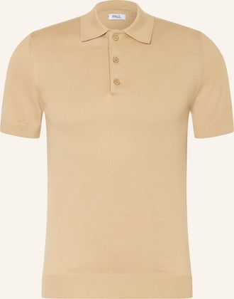Paul Paul Strick-Poloshirt beige
