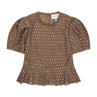 Munthe Damen, Blusen & Hemden, Braun, LGr&ouml;&szlig;e