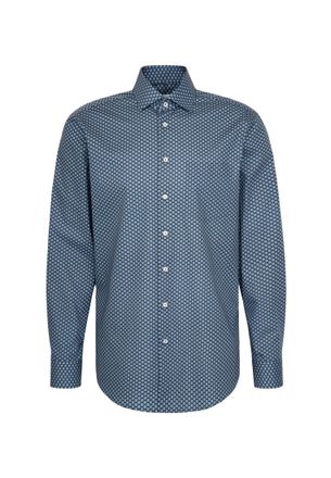 Seidensticker 845413, Regular Fit Langarm Business-Hemd, 48