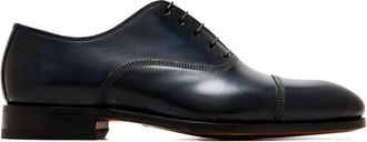 Bontoni Derby-Schuhe aus Leder - Blau