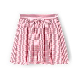 Motivi Ausgestellter Minirock mit Streifen aus Popeline - - Skirts - Damen - Rot - XL