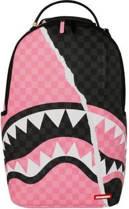 Sprayground Sprayground | Pink And Black Tear Sip Backpack