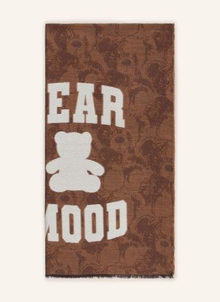 Codello Jacquard-Schal braun