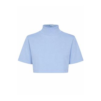 Alaia Damen, Oberteile, Blau, MGr&ouml;&szlig;e