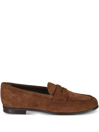 Churchs Penny-Loafer aus Wildleder - Braun