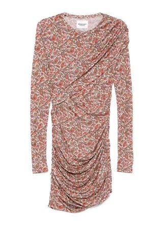 Isabel Marant Robe Au Genou - Marron