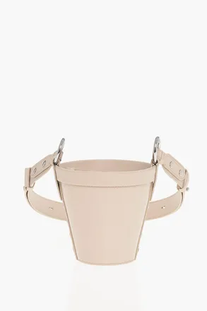 Maison Margiela Patent Leather Bucket Bag with Adjustable Strap Maison Margiela