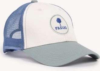 Faguo Casquette vert et bleu - TRUCKER CAP