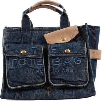 Marc Jacobs Femme, Sacs, Bleu, Taille: ONE Size THE Medium Tote