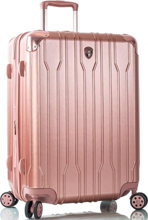 Heys Hartschalen-Trolley HEYS Xtrak, in verschiedenen Farben und Gr&ouml;&szlig;en, Gr. B/H/T: 45cm x 66cm x 30cm 77 l, rosa (rose gold), Polycarbonat-Verbundwerkstof
