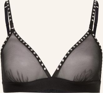 Love Stories Love Stories Triangel-Bh Uma Mit Schmucksteinen schwarz