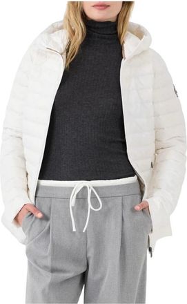 Jott Jott, Femme, Vestes, Blanc, Taille: 40 FR Claudie Parka