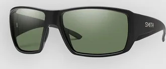 Smith GuideS Choice Matte Black Sonnenbrille chromapop pol gry grn