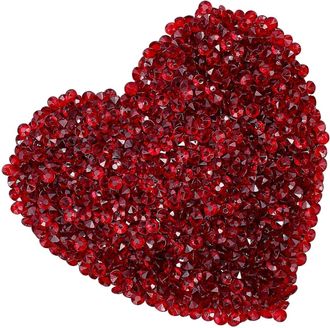 Valiclud 10000 St&uuml;ck Acryl Strasssteine Transparent Flachboden Vasenf&uuml;ller Bastelsteine Glitzernde Schmucksteine f&uuml;r Tischdeko Hochzeit DIY Nagelkunst Konfetti