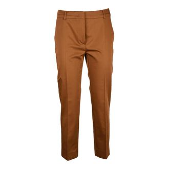 Max Mara Femme, Pantalons, Orange, Taille: 40 FR Cropped Pantalons