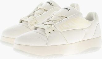 Dsquared2 ICON Low-Top Sneakers PUFFER Quilted Leather size 43