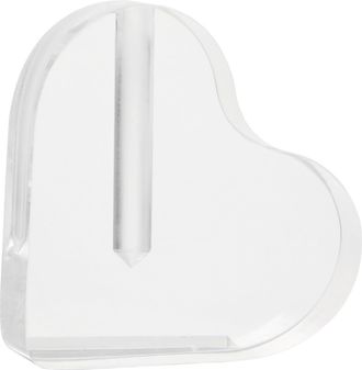 Lurrose Transparente Herzform Acryl Rosenhalter Display St&auml;nder f&uuml;r Einzelne Lange Stiele K&uuml;nstliche Blumen Hochzeitsdeko Wohnraumdekoration Romantisch