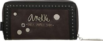 Anekke Core Mantle Wallet L Brown