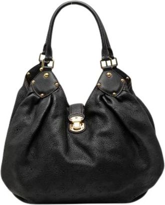 Louis Vuitton Pre-owned Mahina L Shoulder Bag - Femme - Pre-owned - Noir - Taille: ONE Size