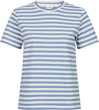 Closed T-shirt ray&eacute; &agrave; logo brod&eacute; en coton