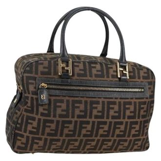 Fendi Pre-owned Toile sacs-fendi - Femme - Pre-owned - Brun - Taille: ONE Size