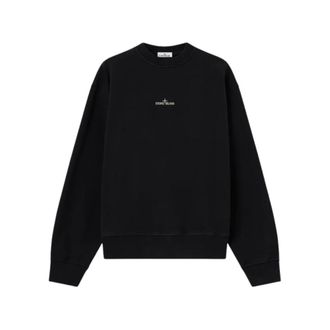 Stone Island Herren, Sweatshirts & Hoodies, Schwarzk, 2XLGr&ouml;&szlig;e