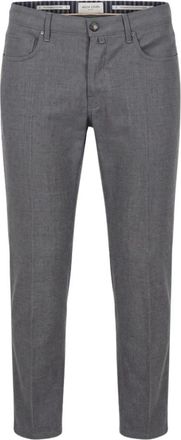 Jacob Cohen Pant 5 Pkt Slim Fit Bard Panama Raw - - Trousers - Herren - Grau - W34