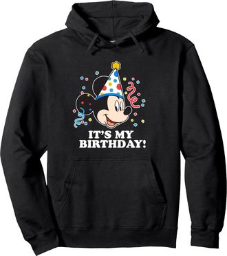Disney Mickey Mouse Its My Birthday Pullover Hoodie