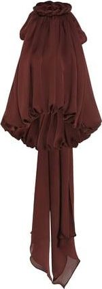 Zimmermann Haut &agrave; dos nu Billow Luna en soie