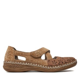 Rieker Halbschuhe Rieker 464H4-62 Braun
