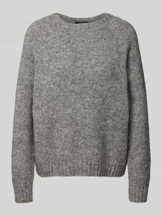 Max Mara Relaxed Fit Strickpullover aus Alpaka-Mix Modell GHIACCI