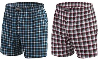 Sesto Senso Bas de Pyjama Homme Court Pantalon Coton 2 Pack 4XL 2pak 12+14