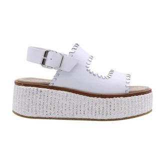 Laura Bellariva Stylische Sandale f&uuml;r Sommertage - - Shoes - Damen - Wei&szlig; - 40 EU