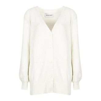 Silvian Heach Aberdeen Cardigan - - Knitwear - Damen - Wei&szlig; - XS