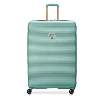 Delsey unisex, Valises, Vert, Taille: ONE Size Valise Spinner Grande &Eacute;l&eacute;gante Extensible Verte
