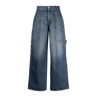 Stella McCartney Wide Leg Carpenter Jeans - - Jeans - Damen - Blau - W25