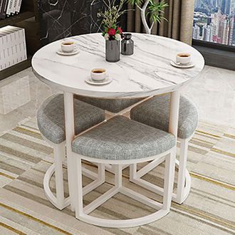 Generic Fr&uuml;hst&uuml;cksecke, runder Tisch mit St&uuml;hlen, Fr&uuml;hst&uuml;cksbar mit Tisch und St&uuml;hlen, moderner K&uuml;chentisch f&uuml;rs Abendessen