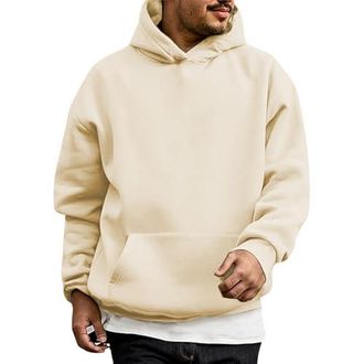 Generic Sweat-shirts pour homme - Chaud - Sweat &agrave; capuche - Veste de sport d&eacute;contract&eacute;e - Sweat &agrave; capuche - Coupe d&eacute;contract&eacute;e - Sweat &agrave; capuche - Grande tail