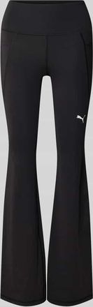 Puma Slim Fit Sport-Leggings mit Logo-Print Modell TAD ESSENTIAL