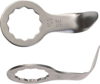 No Brand No Brand - Fein 2x Schneidmesser gebogen SuperCut 14 mm - 63903120019