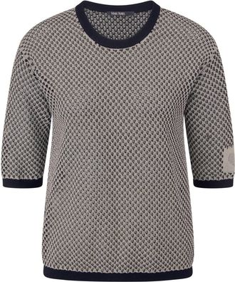 Marc Aurel Rundhals-Pullover Marc Aurel schwarz