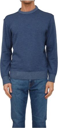 Paul & Shark Homme, Pulls, Bleu, Taille: L Girocollo Lana Blu