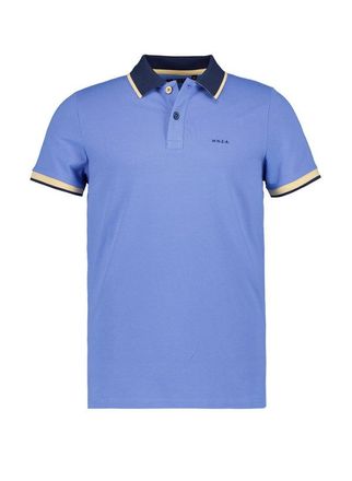 N.Z.A. Herren Polo-Shirt blau