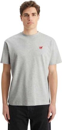 Scotch & Soda Core - The Free Spirit Peace Bird T-Shirt, Oatmeal Melange 0717, M Homme